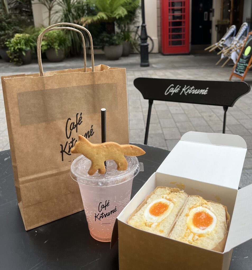 【ロンドンカフェ】Café Kitsuné London - Kumamin Blog in New York