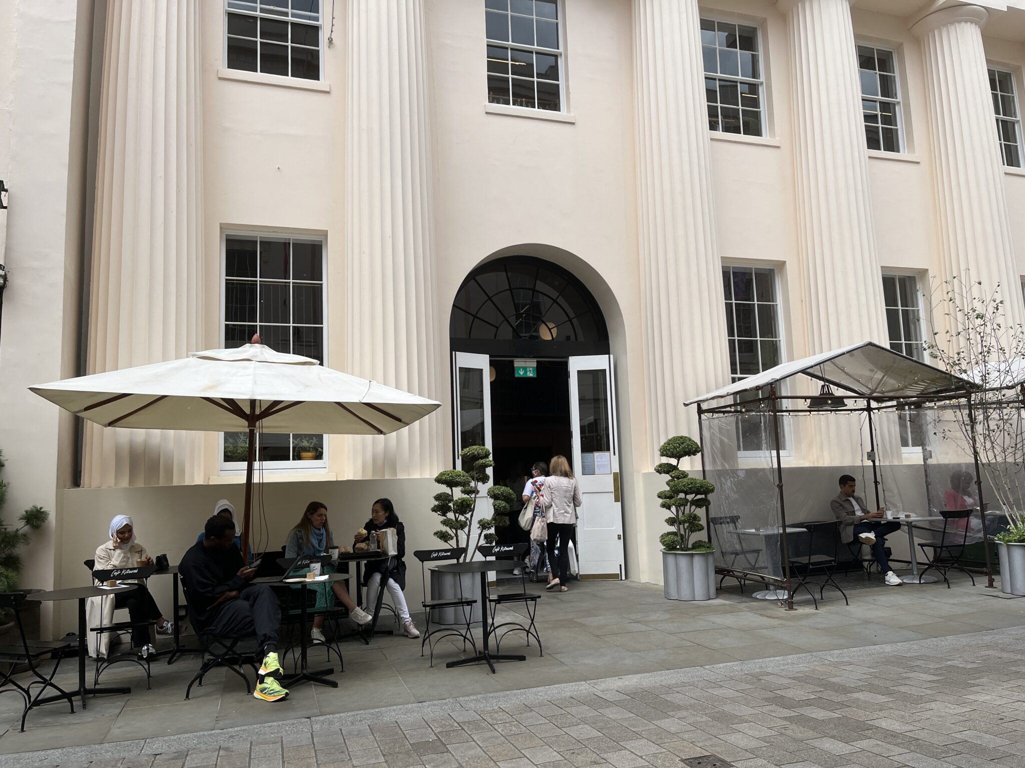 【ロンドンカフェ】Café Kitsuné London - Kumamin Blog in New York